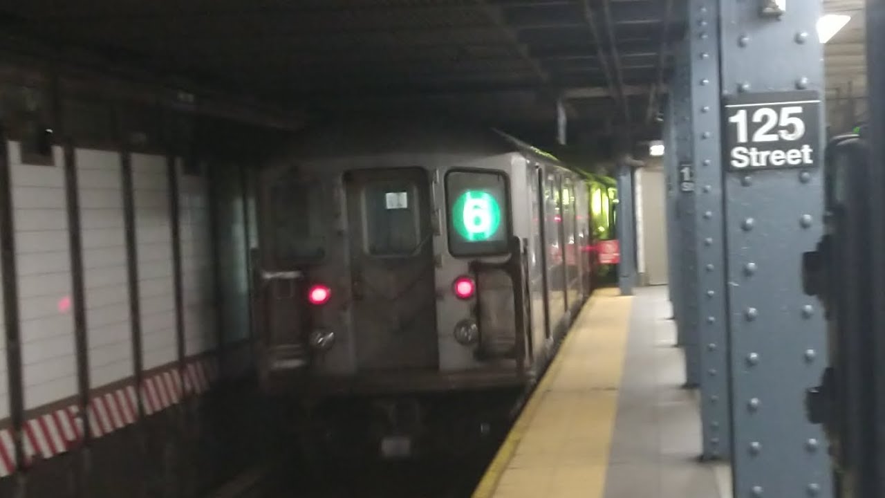 (RARE/G.O??) MTA NYCT subway: Bowling green bound Bombardier R62A (6 ...