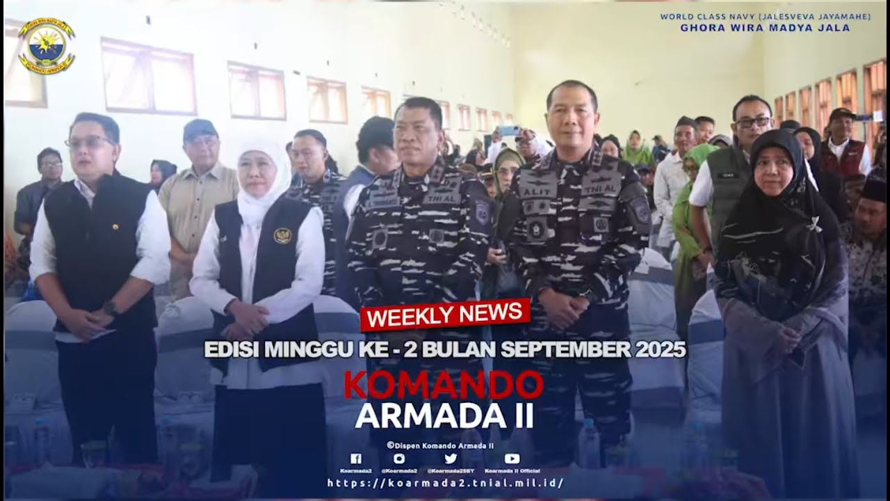 Weekly News Koarmada II Edisi Minggu Ke 2 September 2025 - YouTube