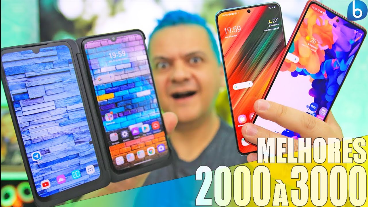 Melhores Smartphones Entre 2000 E 3000 Reais Pra Comprar Até O Natal De