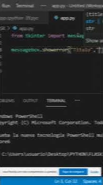 Como CREAR VENTANAS Emergentes EN PYTHON! 😃 DE ERROR - YouTube