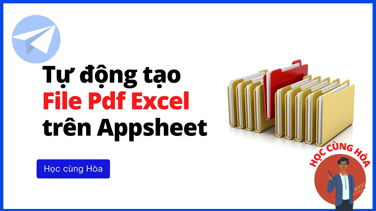 Hướng dẫn tạo file tự động trên Appsheet - Học Appsheet Online - YouTube
