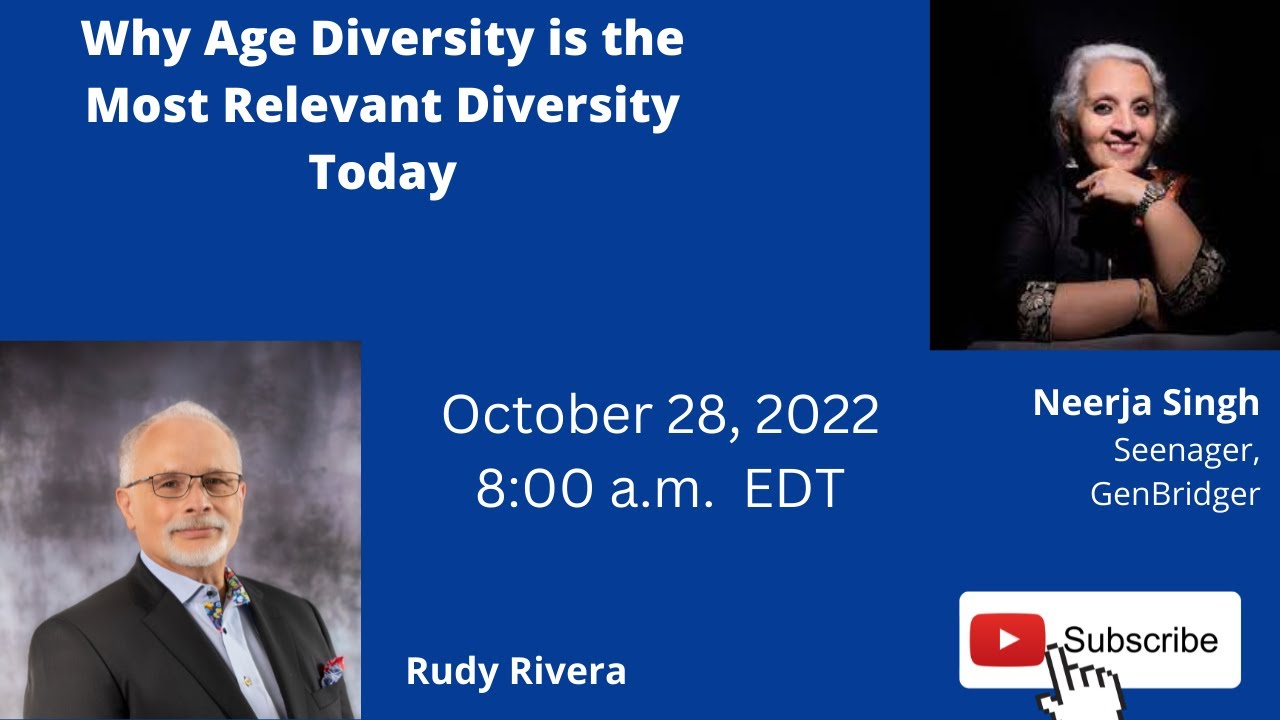 Why Age Diversity is the Most Relevant Diversity Today - YouTube