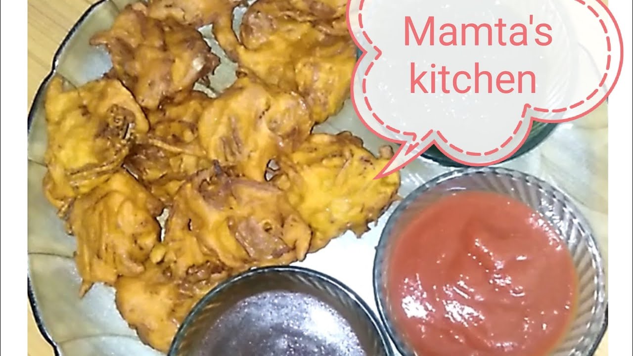recipe for making pakoda|mamta's kitchen - YouTube