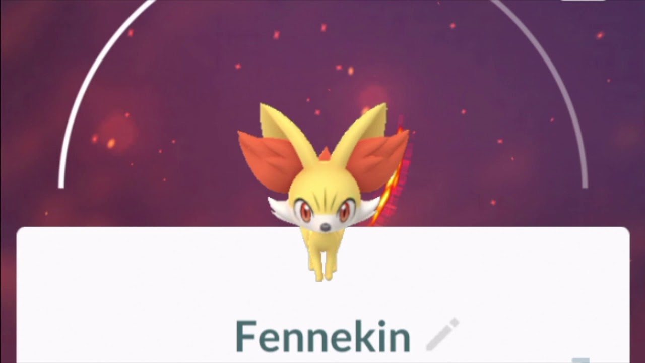 Pokemon GO Fennekin Pokedex 360 Degree View - YouTube