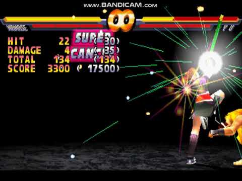 Street Fighter EX2 Plus (PSX) Nanase 43 Hits Combo