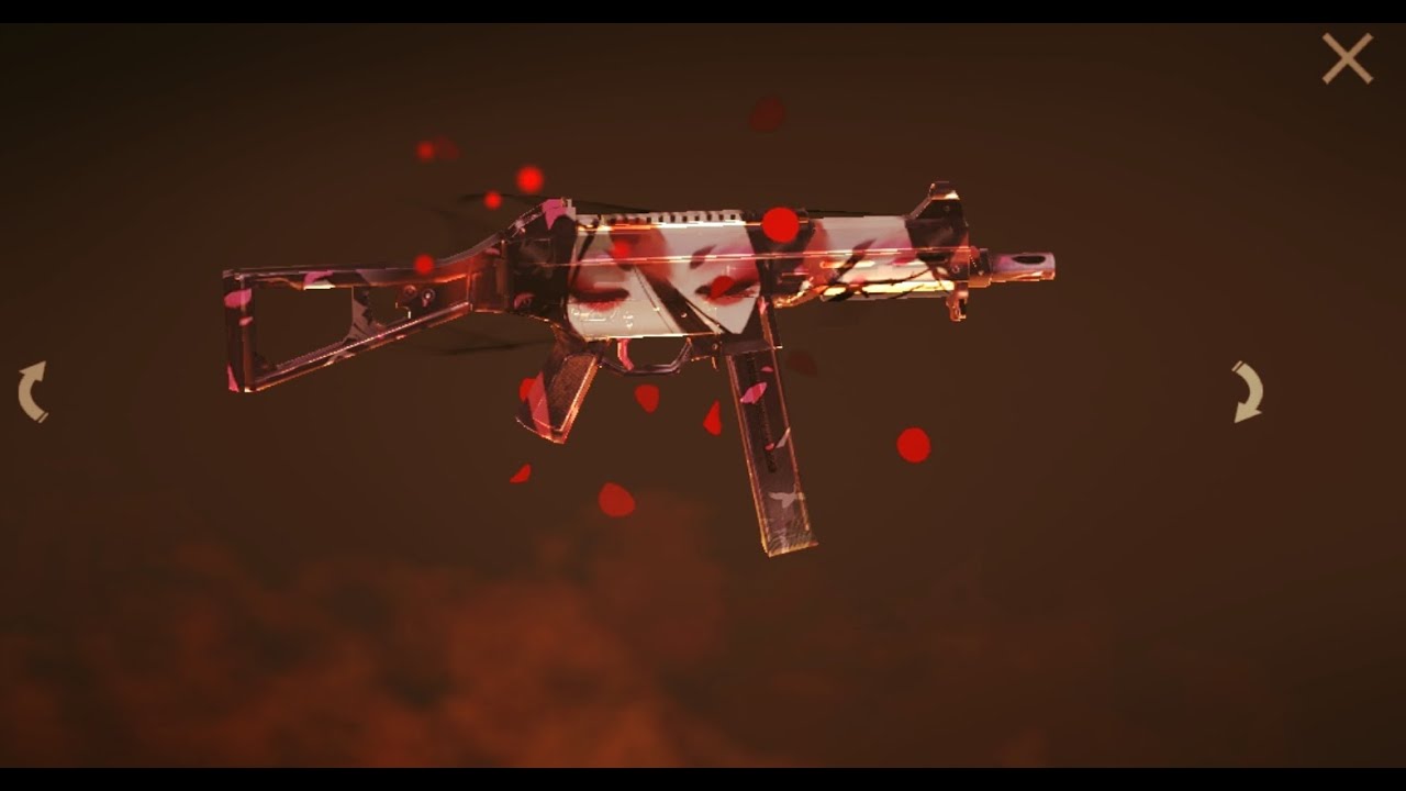 Free Fire Obteniendo SKIN UMP Emperatriz De Loto - YouTube