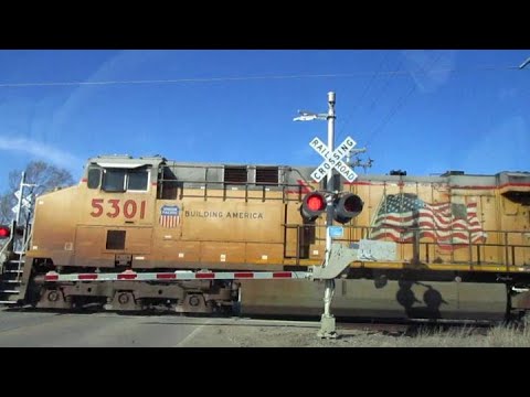 UP 5301 South MITPS Filmed In Medford Township MN (2-26-2024) - YouTube