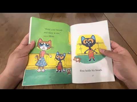 Pete the Cat~Pete the Kitty and the Case of the Hiccups! Bedtime Story ...