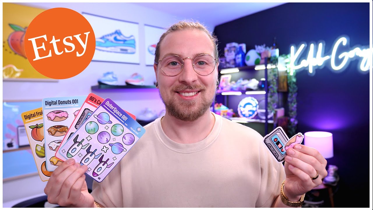 Starting a Sticker Business on Etsy - YouTube