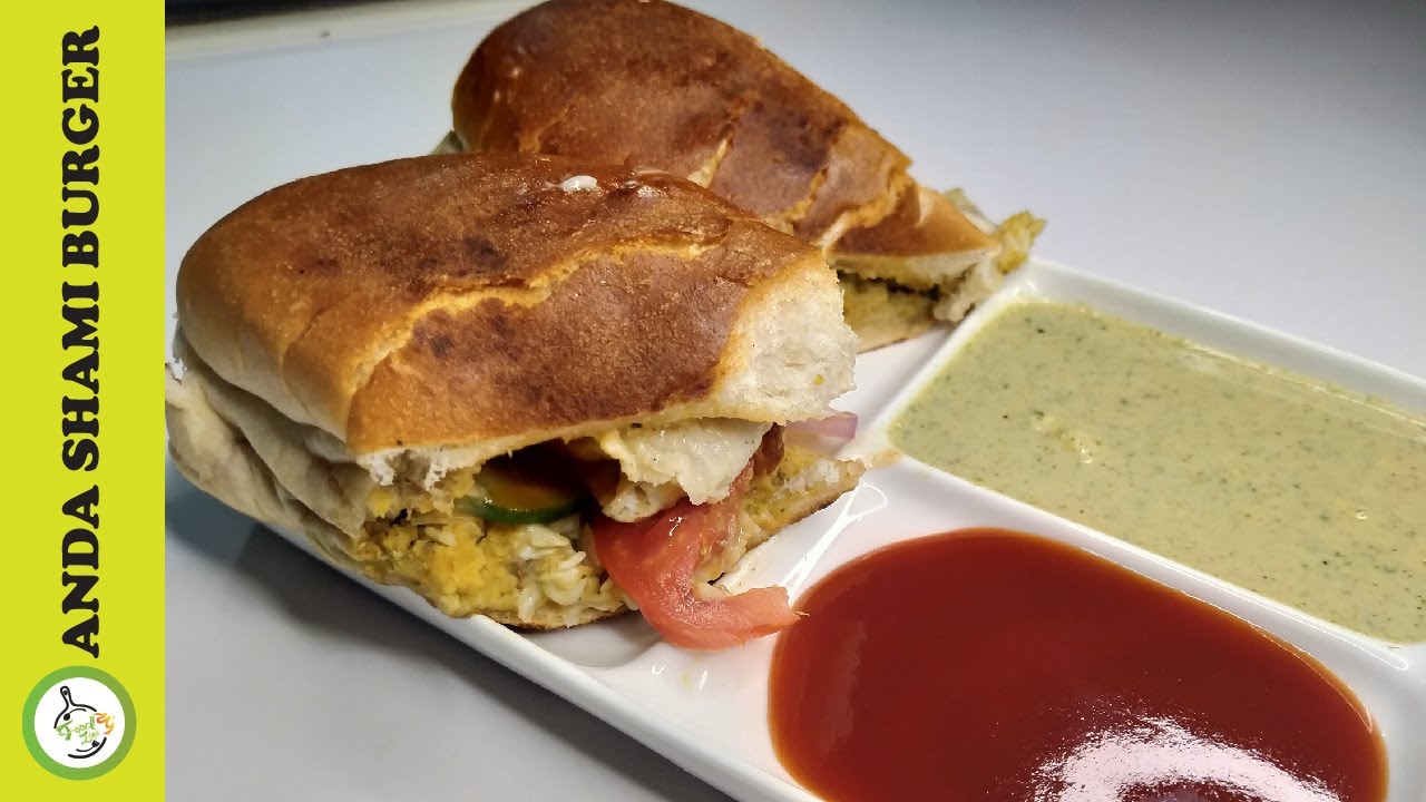 Karachi Street Famous Anday Wala Burger Recipe ||Anda Shami Burger ...