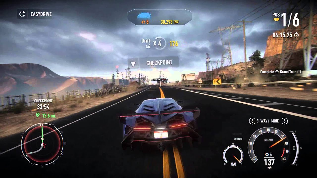 Need For Speed Rivals - Grand Tour, Final Race.(Hard) Pc -Gameplay ...