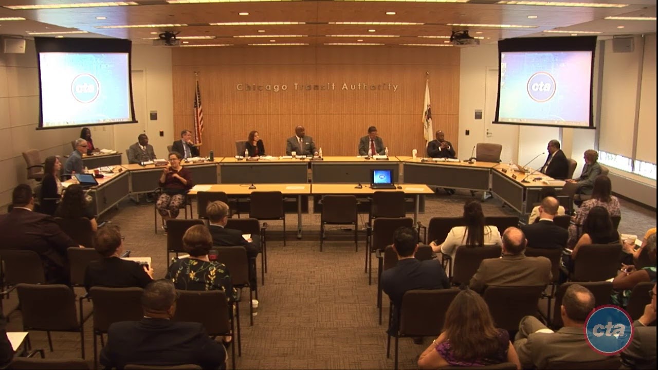 Chicago Transit Board Meeting - September 2019 - YouTube