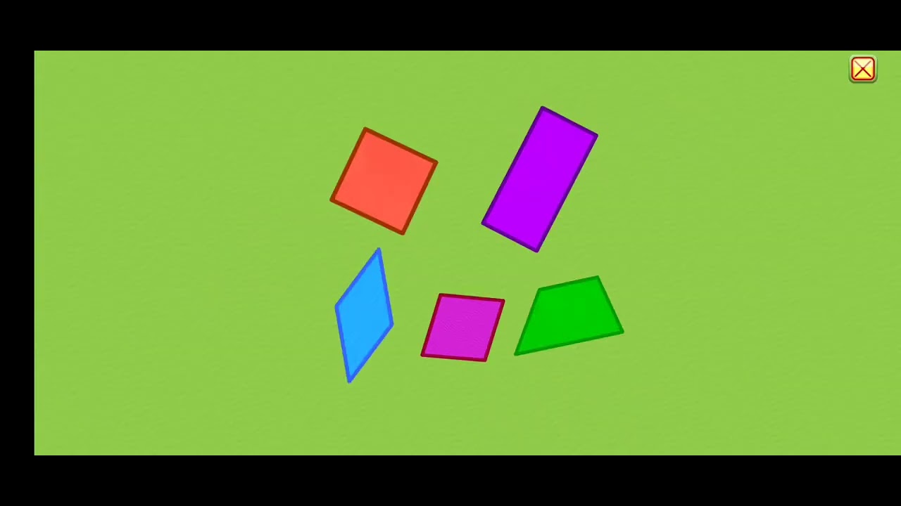 Starfall Geometry & Measurement, Quadrilaterals Remastered - YouTube