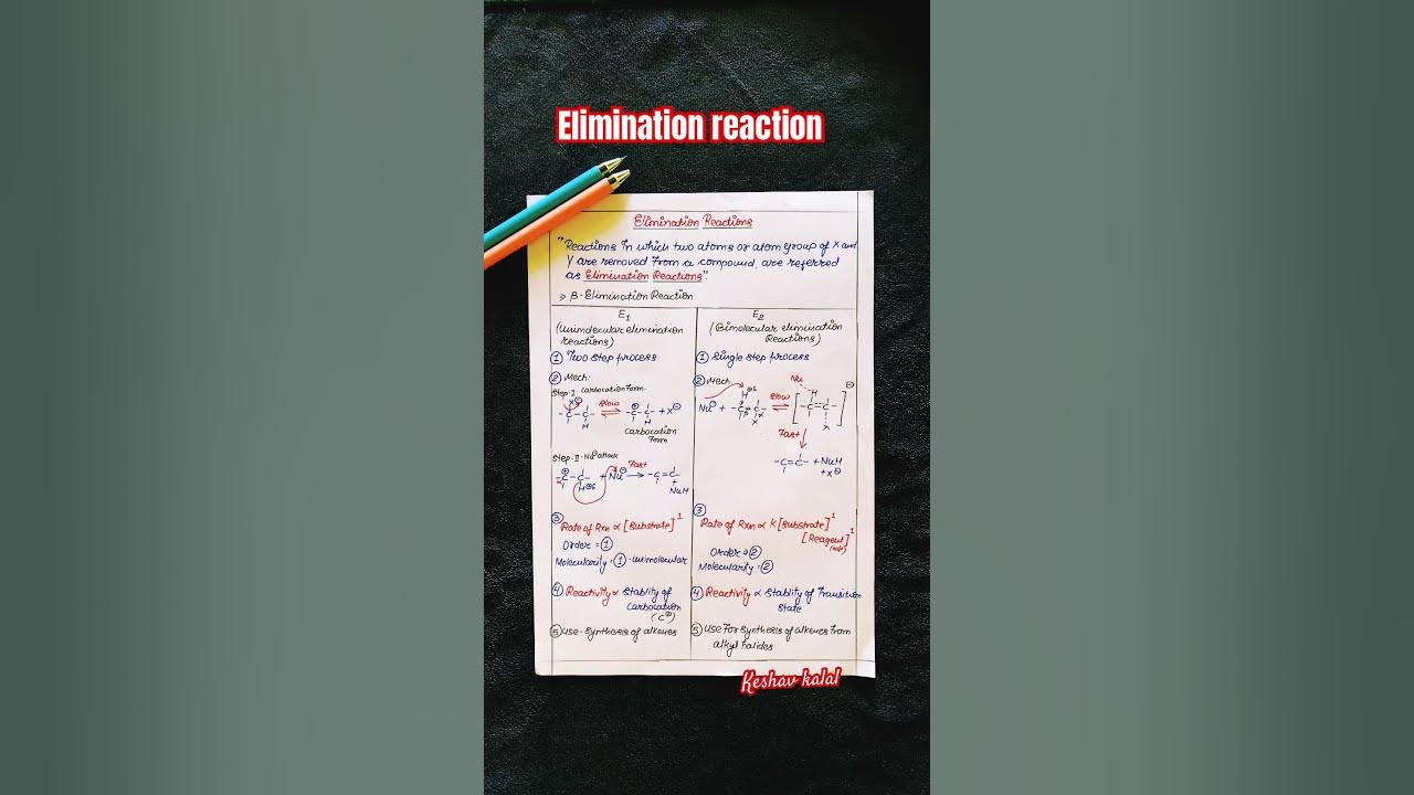 Difference between E1 and E2 reaction | #cbse #iit #neet #viral #rbse # ...