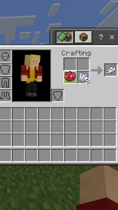 How To Make Pink Dye In Minecraft #Shorts - YouTube