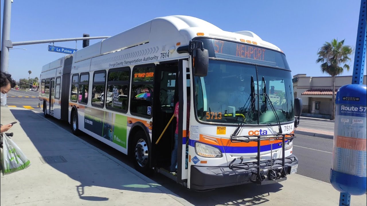 OCTA 2013 New Flyer XN60 #7614 - YouTube