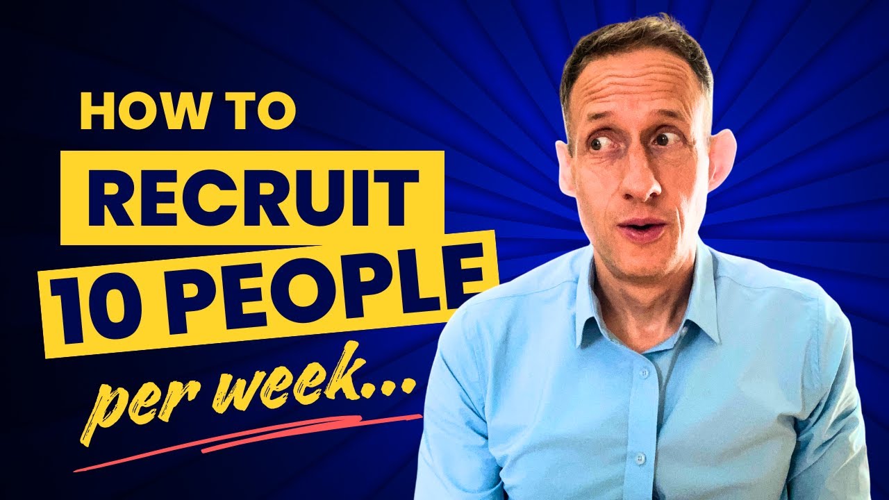 Network Marketing How To Recruit - 10 People In a week - YouTube