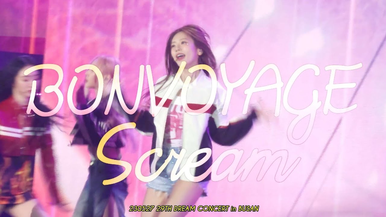 230527 드림콘서트 | 드림캐쳐(DREAMCATCHER) BONVOYAGE+멘트+Scream 지유 직캠 | JIU focus ...