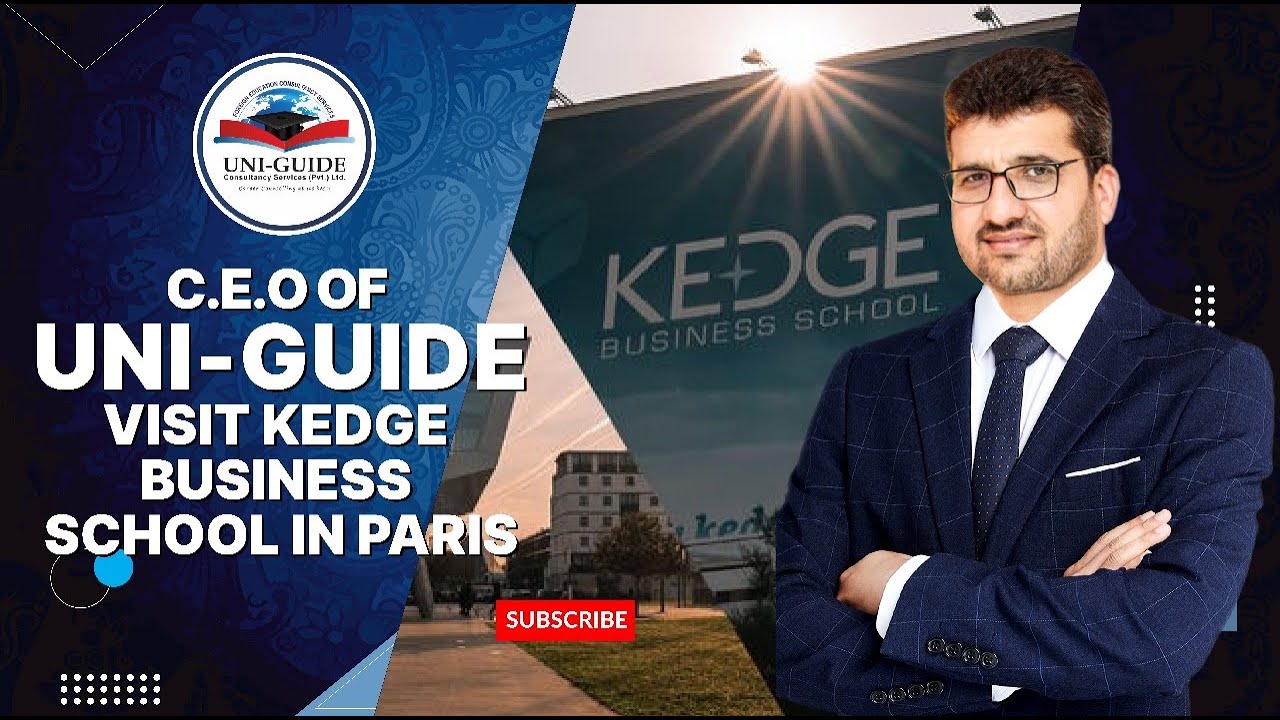KEDGE Business School: Where Education Meets Elegance in Paris! - YouTube