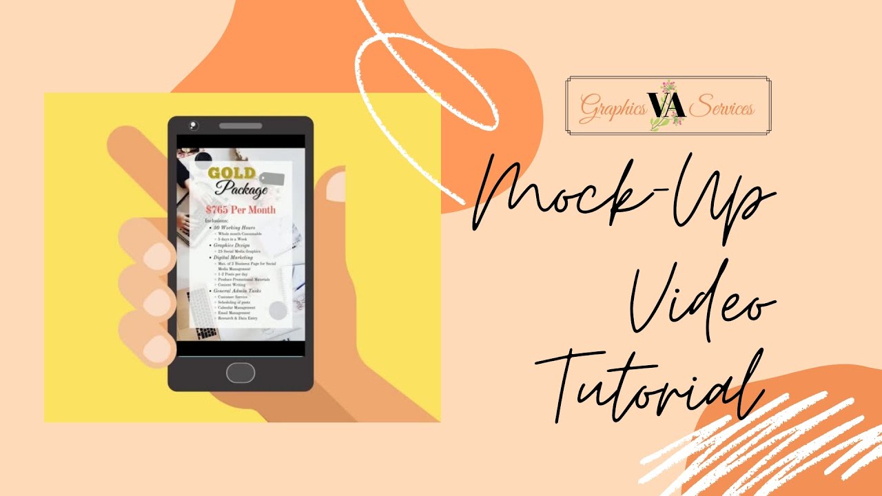 How To Do A Mock-up | Easiest Steps | By Graphics VA Services - YouTube