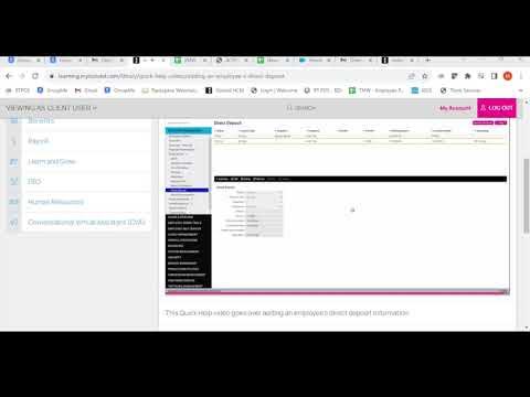 How to Setup Direct Deposit in Isolved - YouTube