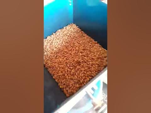 Мельница трехвальцовая для солода. - YouTube