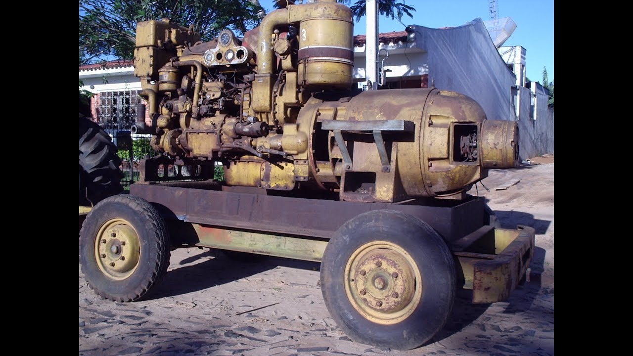Caterpillar Diesel set D337 - Grupo Gerador - Brazil - Classic machine ...