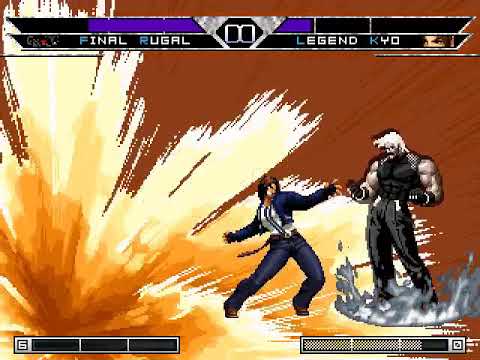(KOF DARKNESS) Final Rugal VS Legend KYO - YouTube