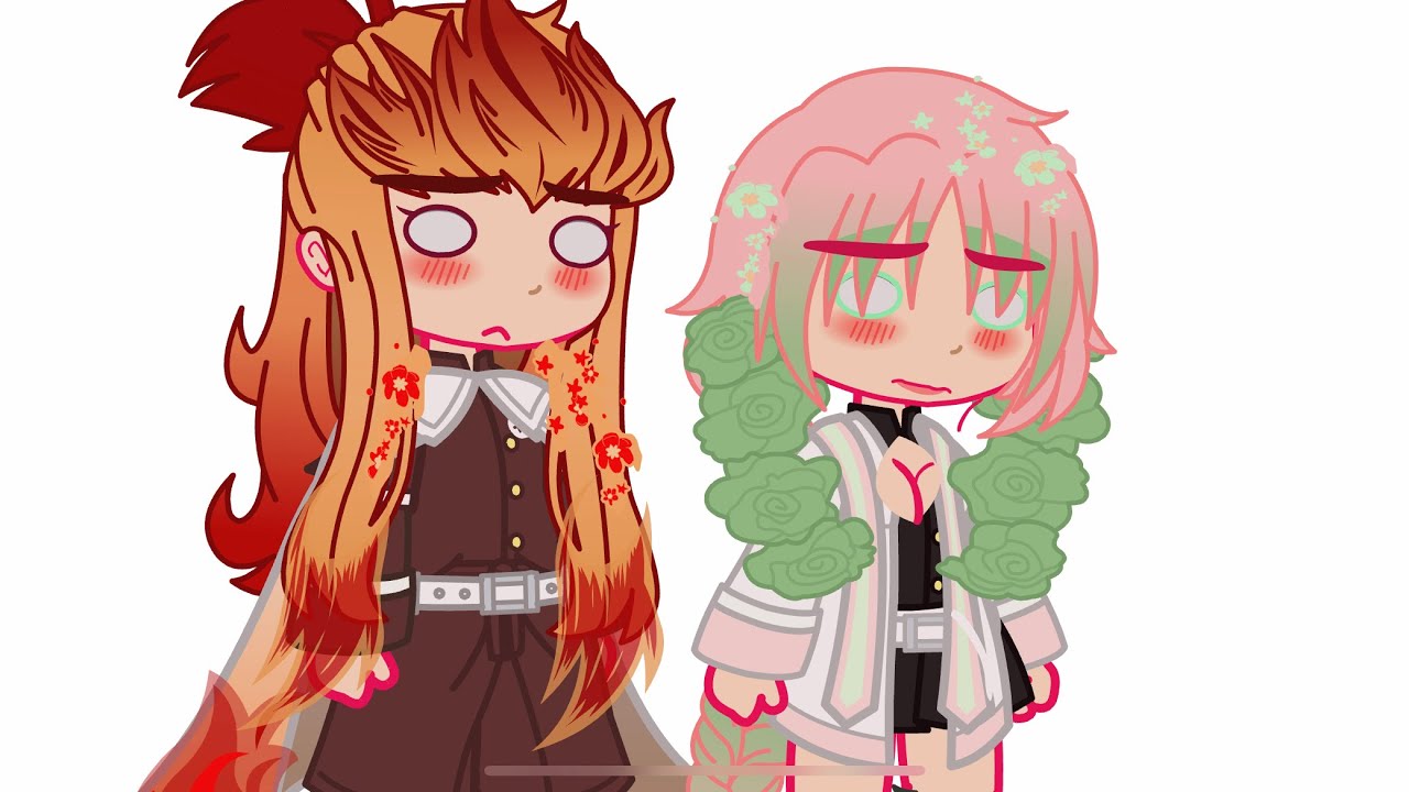 Oh No😂ft Rengoku🔥 And Mitsuri🍡demon Slayer😈 Youtube