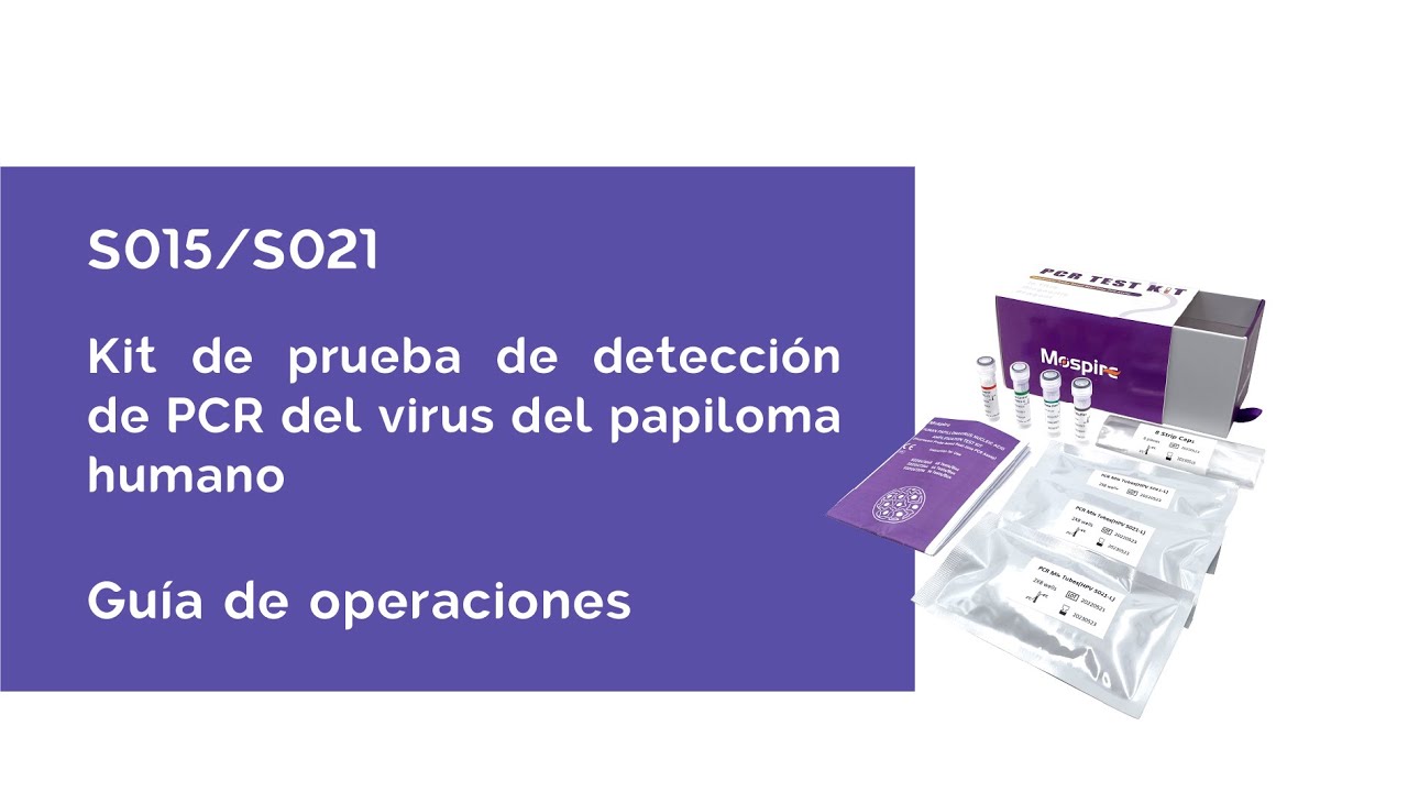S015/S021 Kit de prueba de PCR para detección del virus del papiloma ...