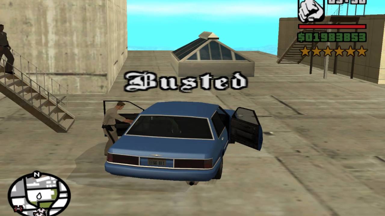 Gta San Andreas Busted Part 3 - YouTube