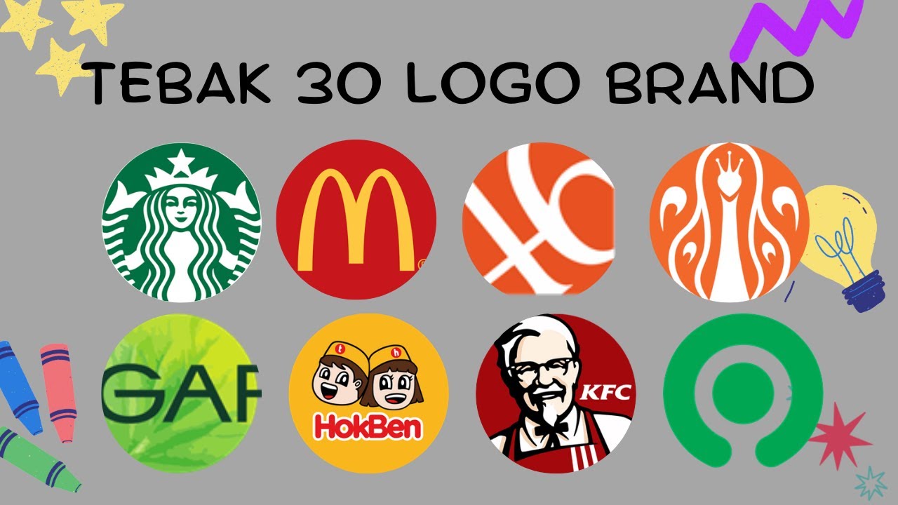 Tebak Logo Brand Terpopuler! 🕵️‍♂️🔍 | Uji Pengetahuanmu Sekarang! - YouTube