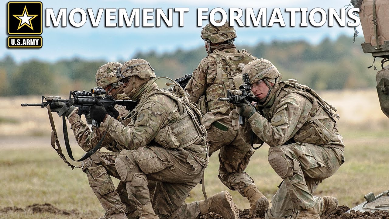 Army Movement Formations Learning The Basics YouTube