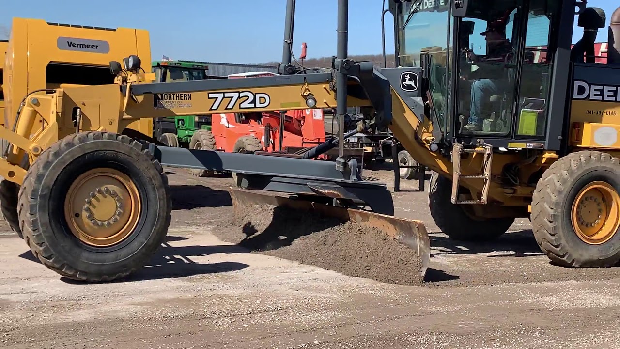 2009 DEERE 772D For Sale - YouTube