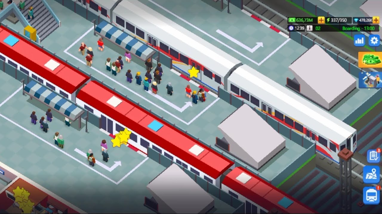 Idle Train Empire Tycoon Max Level Gameplay Android IOS - YouTube