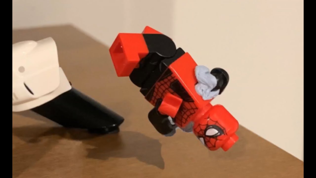 Spider-Man vs Stormtroopers - An EPIC Lego Stop Motion - YouTube