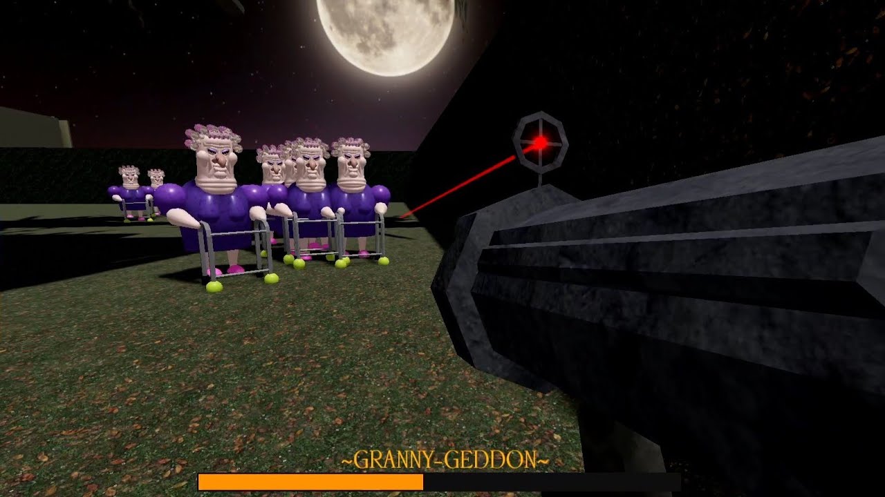 Roblox - Escape Grumpy Gran Final Battle - Granny Geddon (Scary Obby ...