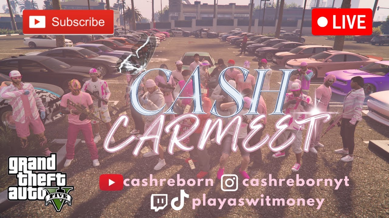 GTA 5 Online Carmeet | RP | Slideshow | #CASH Realistic Meets 402 - YouTube