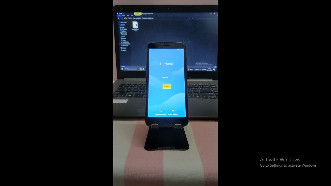 Blu B100DL View 1 Google FRP Bypass New Method with Computer 2023 - YouTube