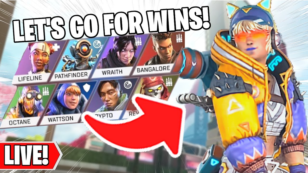 WATTSON WINS⚡️|Apex Legends| PLAYING THE ANNIVERSARY EVENT - YouTube