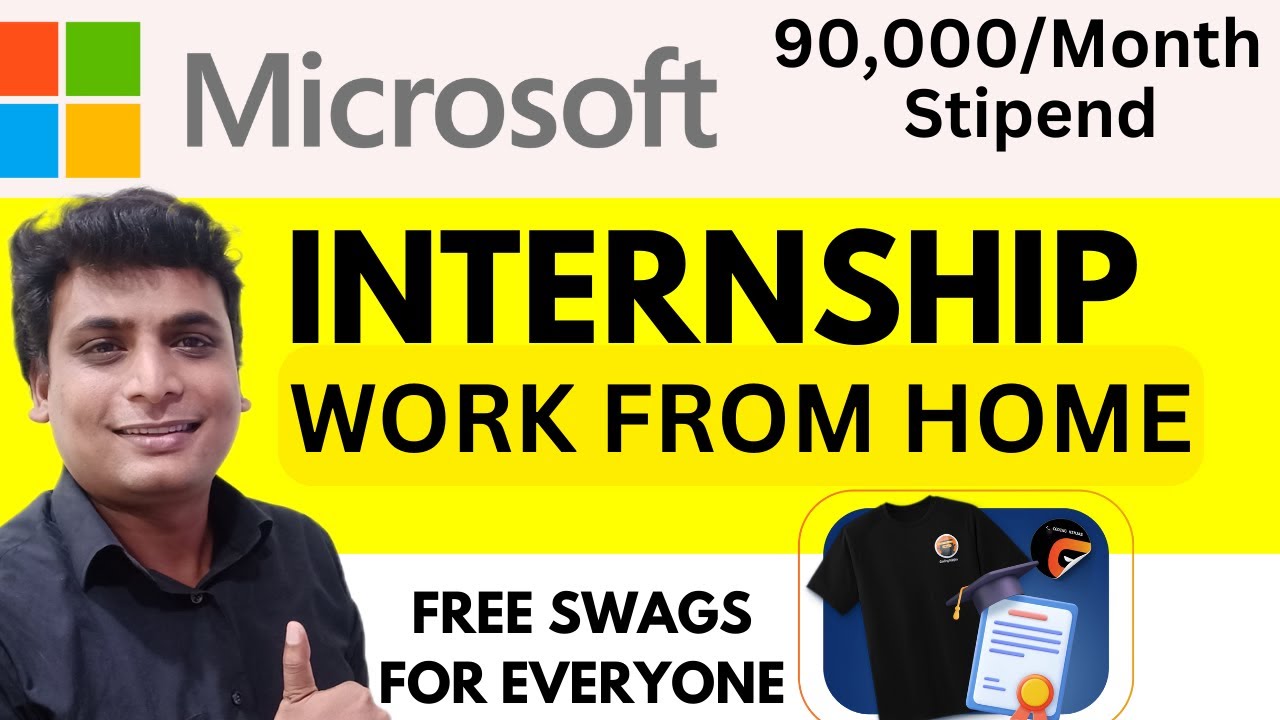 Microsoft 2 New Roles Internship For Students And Freshers | Free Swags ...