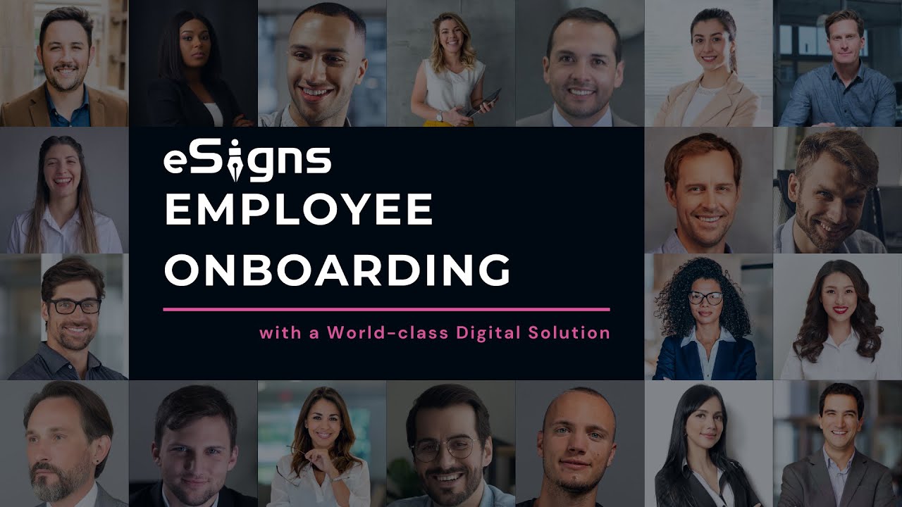 Streamline Employee Onboarding with a World class Digital Solution| #esigns #esignature - YouTube