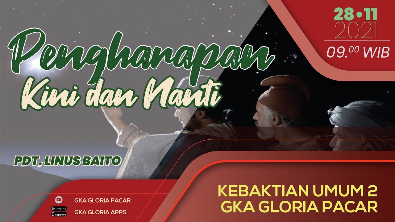 KU Live Streaming – 28 November 2021 – Pengharapan Kini Dan Nanti – Pdt ...