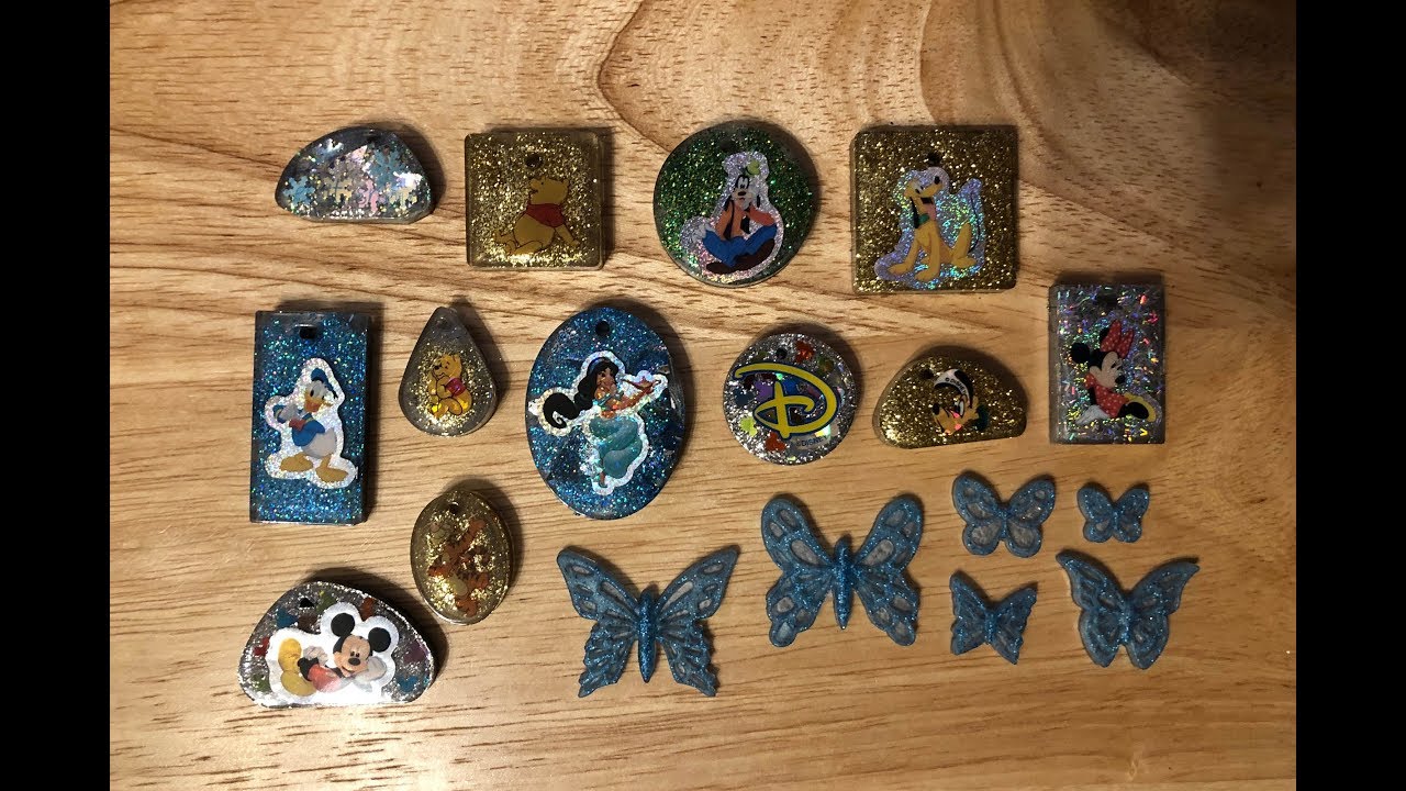 Mold Monday With Disney Resin Charms - YouTube