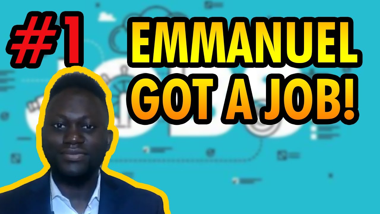 Emmanuel Got A Job Part 1! - YouTube