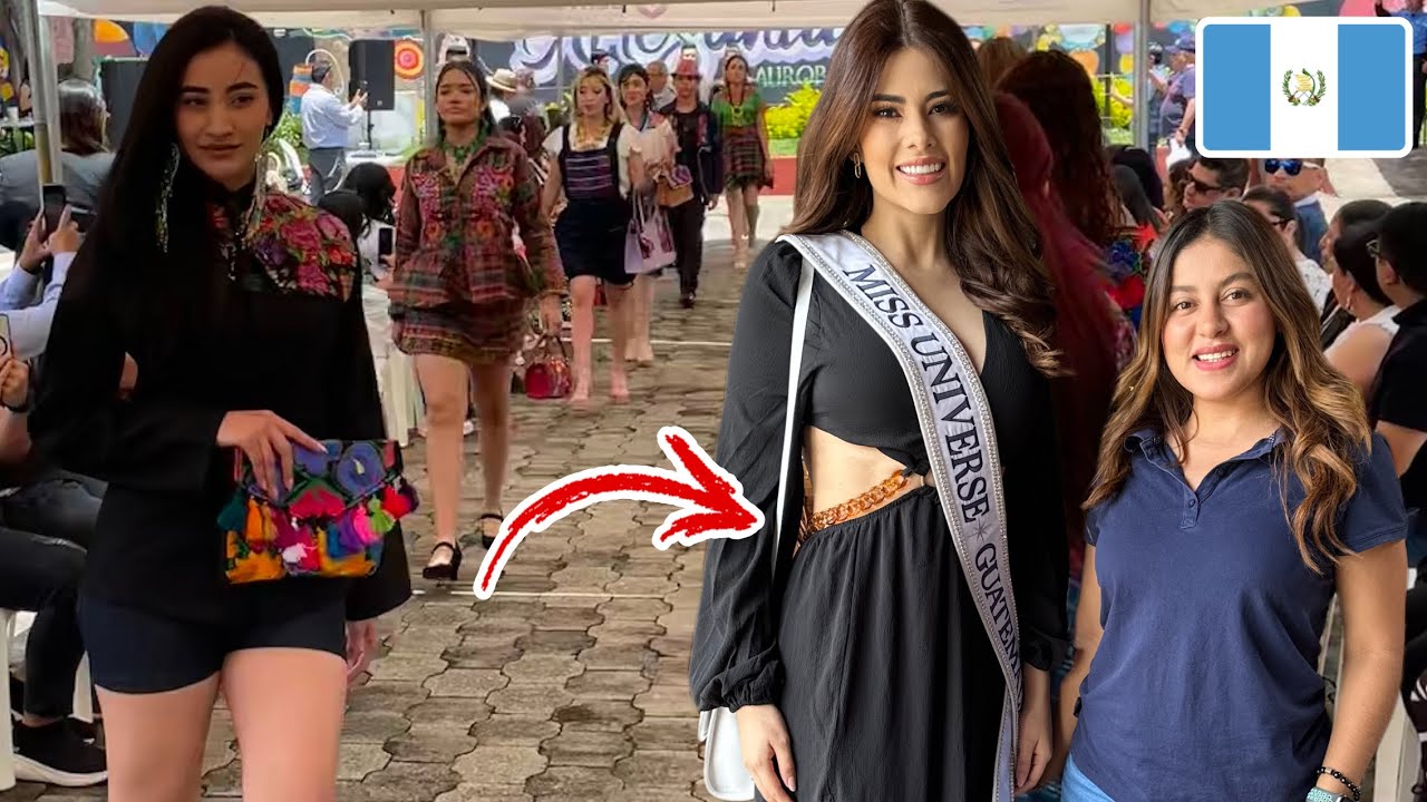 CONOCÍ A MISS UNIVERSO GUATEMALA en un DESFILE de MODAS 🇬🇹 VIDEO 4K ...