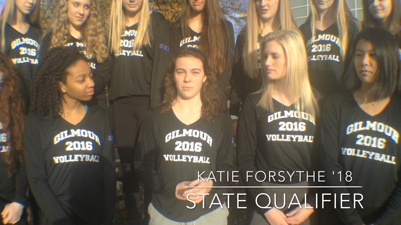 Gilmour Academy - 2016 - Volleyball State Qualifiers - YouTube