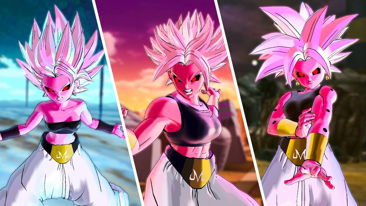 DB Xenoverse 2 Mods What if Android 21 Absorbed Kale Caulifla Kefla ...