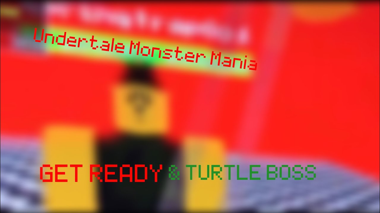 Undertale Monster Mania GET READY & TURTLE BOSS - YouTube