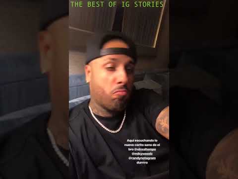 Nicky Jam instagram stories 03 August 2018